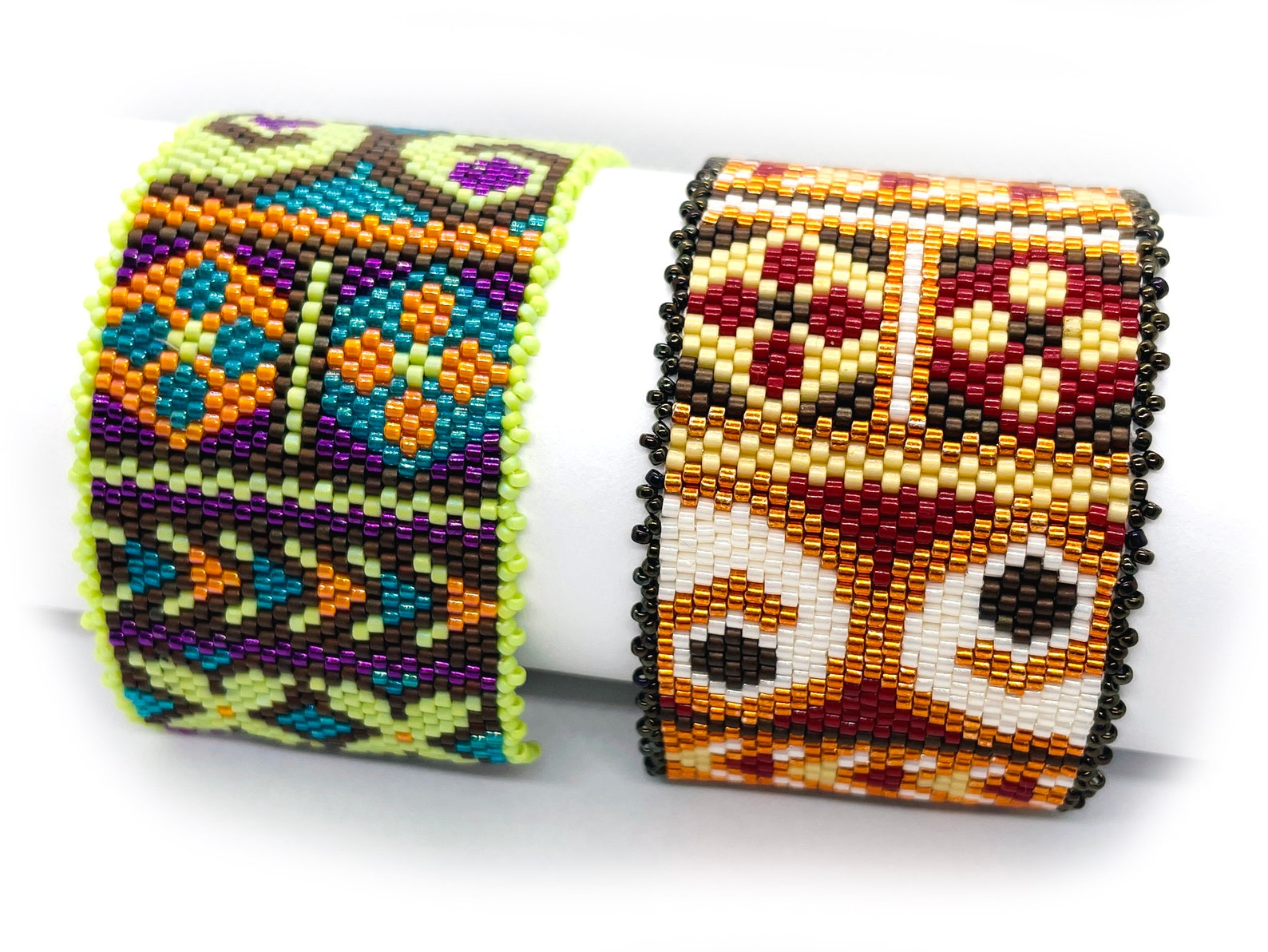 PDF Pattern - Spirit of Polynesia Peyote Bracelet - Etsy