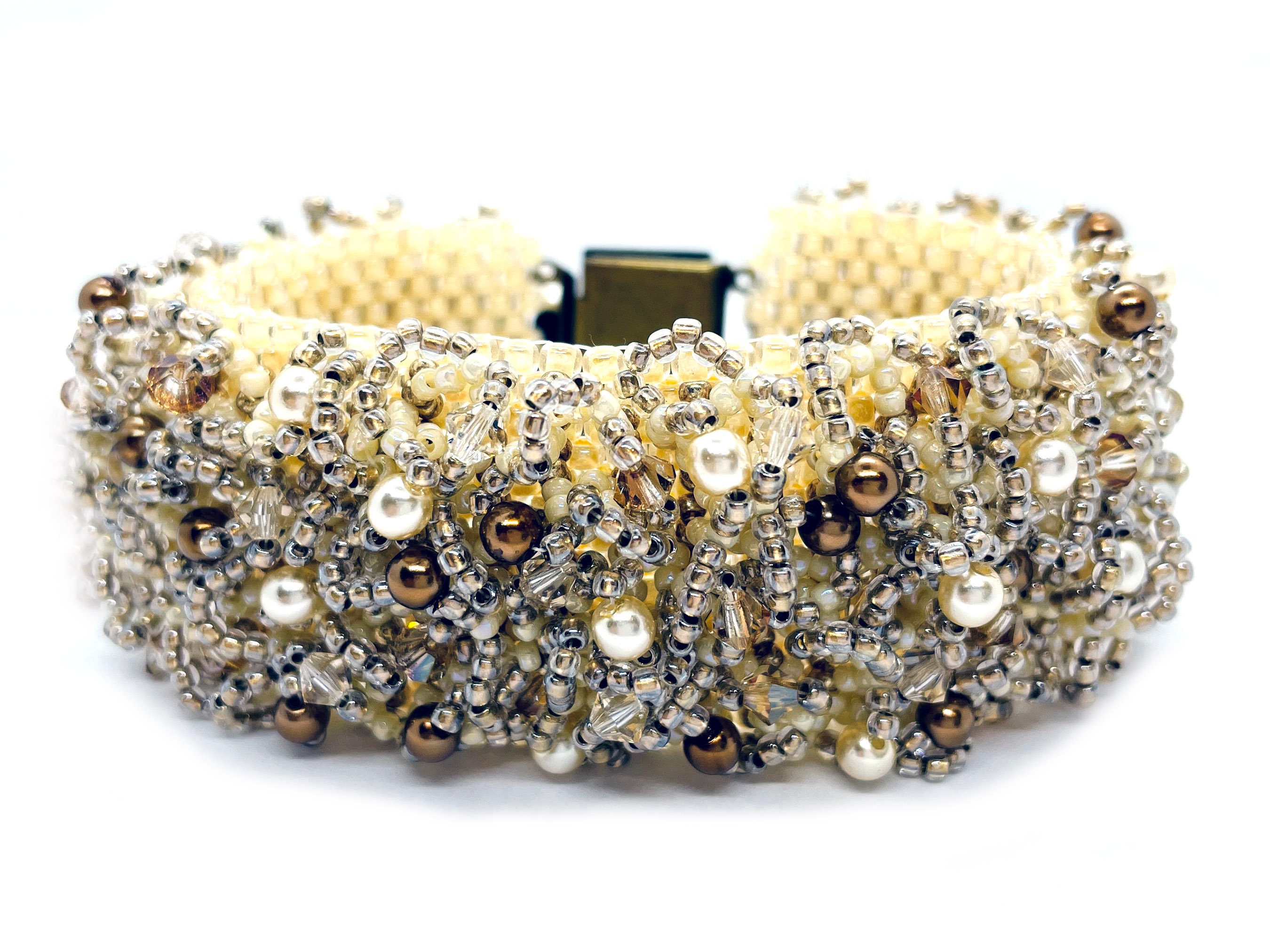 PDF Pattern - Red Carpet Ruffle Bracelet - Etsy