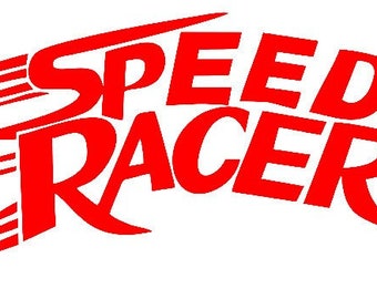 Speed Racer Decal - Etsy