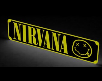 Nirvana Street Sign - Etsy