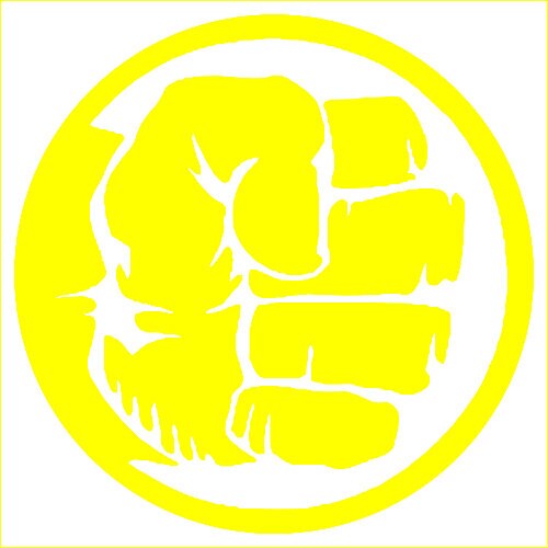 Hulk Fist Vinyl Decal Window Sticker Marvel Comics sold by Milicent ...