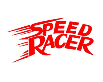 Speed Racer Decal - Etsy