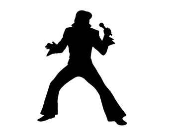 Elvis Vinyl Decal Window Sticker Car Decal - Etsy