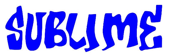 Sublime Logo Black And White