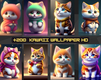 Cute Cat Lock Screen - Etsy