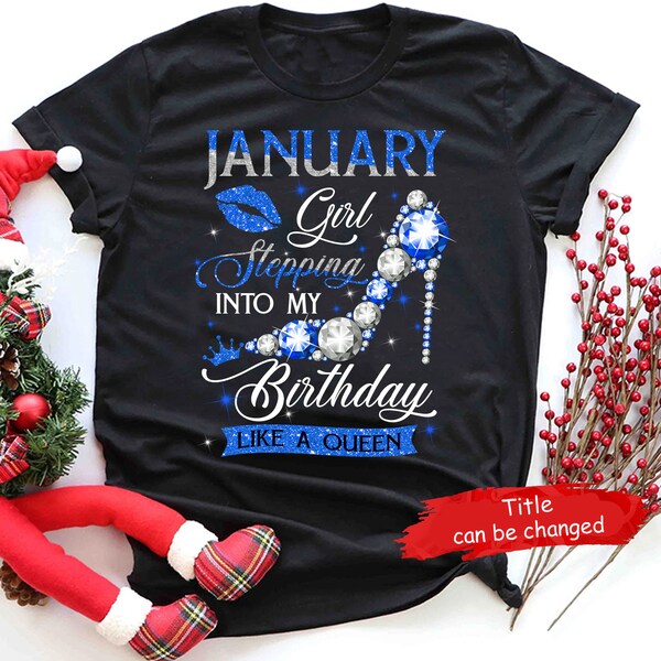 January Girl Svg - Etsy