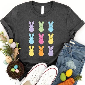 Easter Bunny Peeps Shirt, Easter Tee, Easter Shirt, Bunny Peeps Tee ...