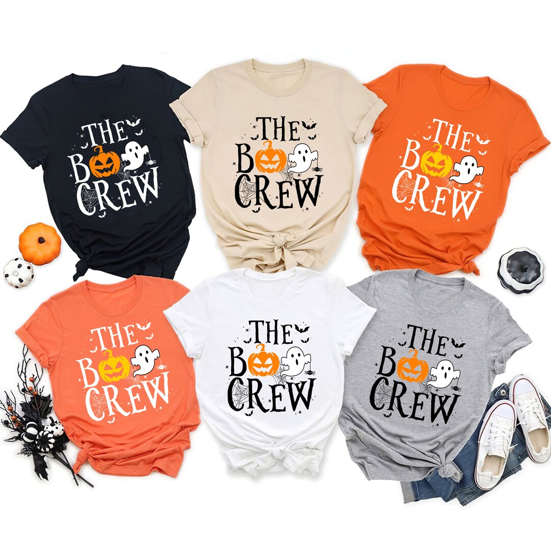 The Boo Crew Shirt, Ghost Family Shirt , Halloween Costume Shirt , Boo ...