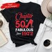 Chapter 50 Shirt, Est. 1972, Hello 50, Custom 50th Birthday Shirt, 50th ...