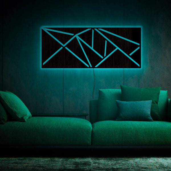 Lighted Wall Art - Etsy
