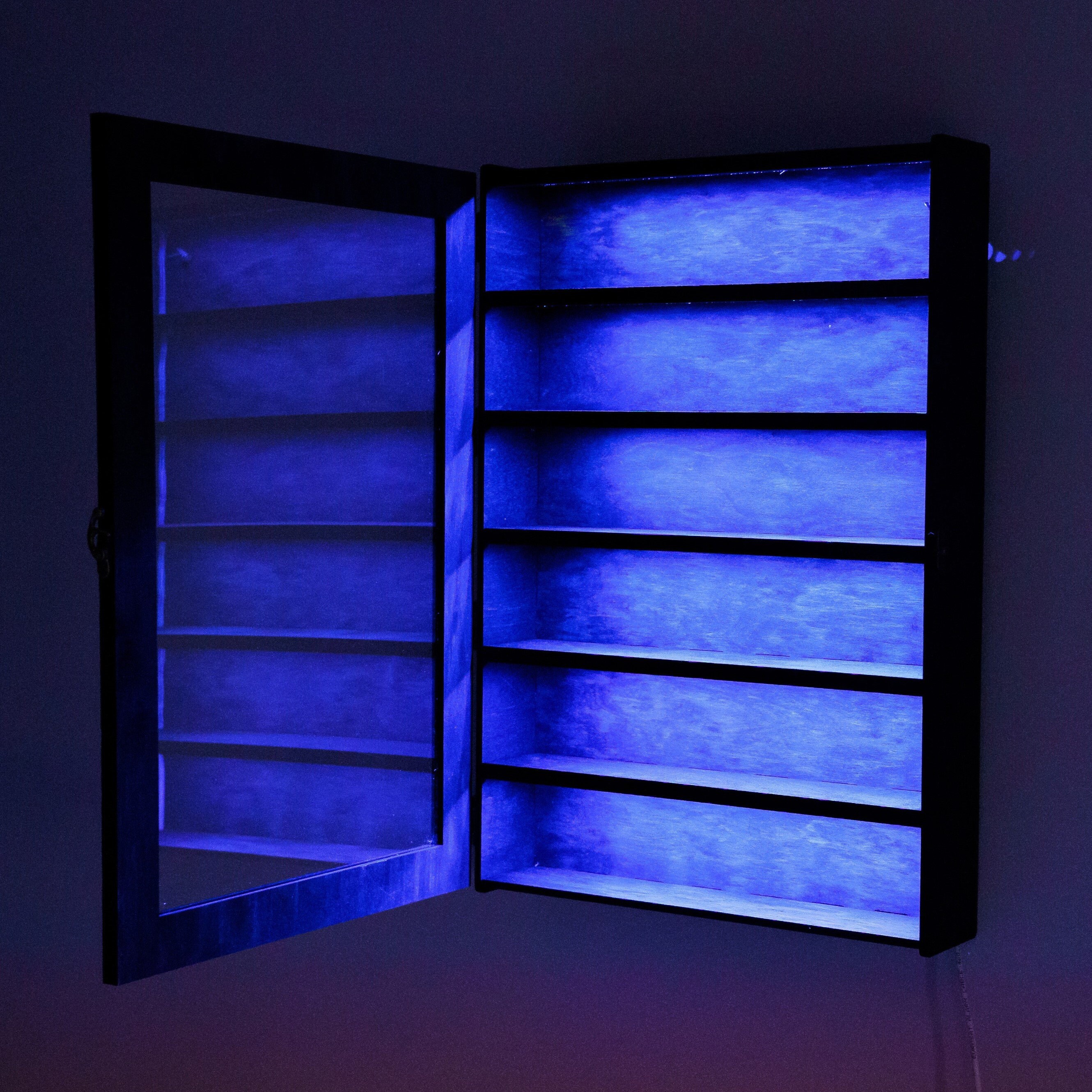 Personalized Shotglass Display Light, Shot Glass Cabinet With Led, Shot ...