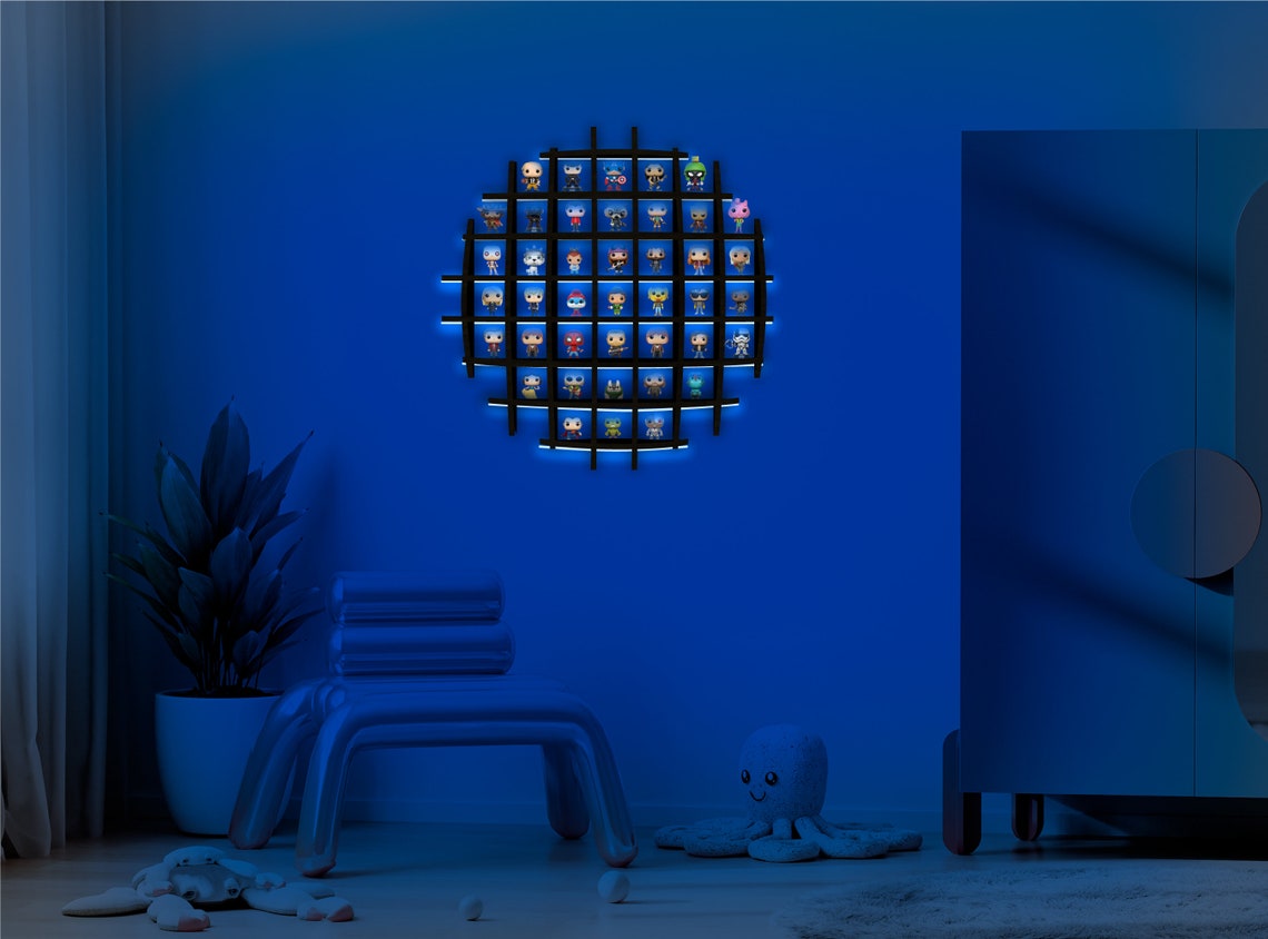 Figure Wall Shelf Figure Wall Display Shelf Floating Figure - Etsy