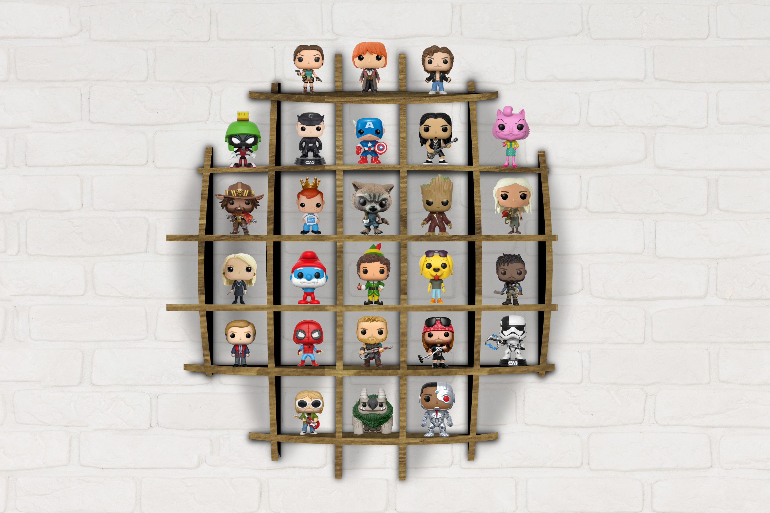 Figure Wall Shelf Figure Wall Display Shelf Floating Figure - Etsy UK