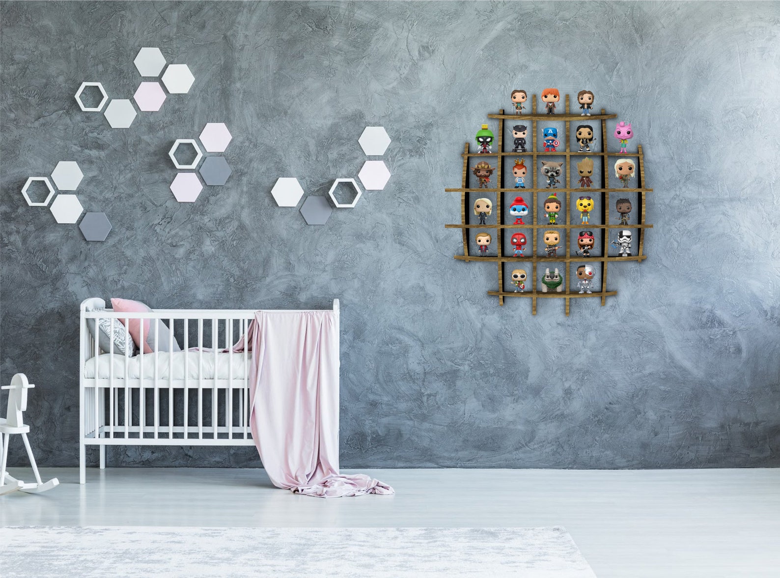 Figure Wall Shelf Figure Wall Display Shelf Floating Figure - Etsy