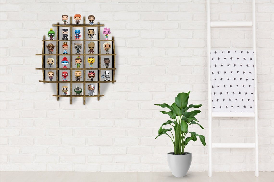 Figure Wall Shelf Figure Wall Display Shelf Floating Figure - Etsy UK