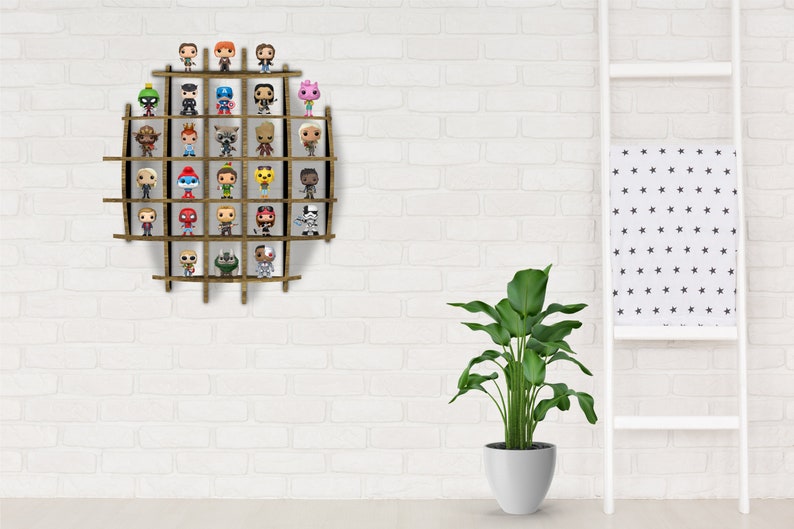 Figure Wall Shelf Figure Wall Display Shelf Floating Figure - Etsy