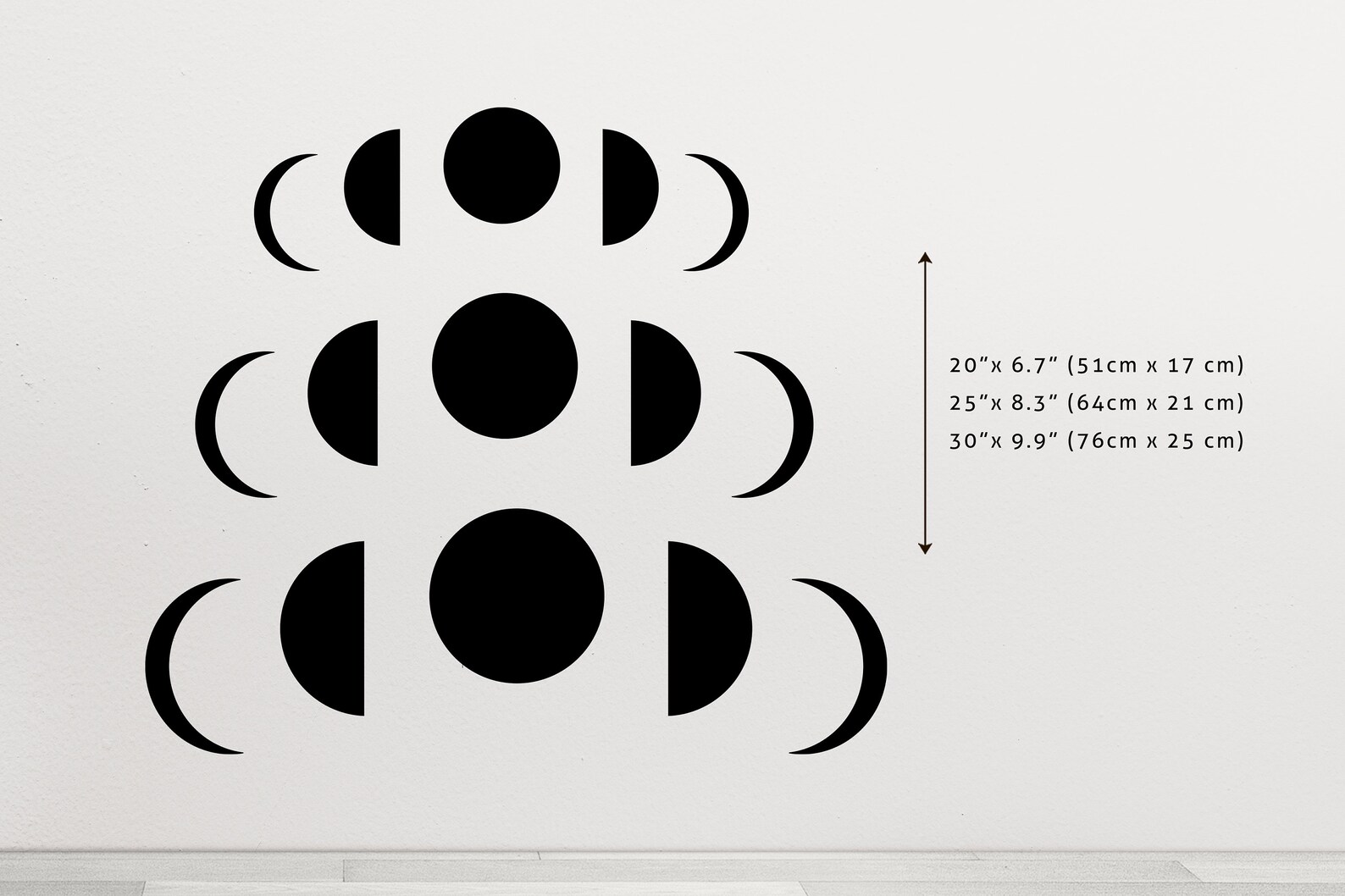 Moon Phase Wall Art Moon Phase Lights Moon Phase Wall Decor - Etsy