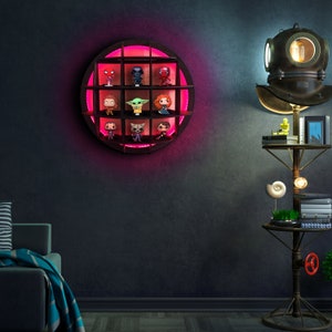 Figure Wall Shelf, Figure Wall Display Shelf, Floating Figure Shelf ...