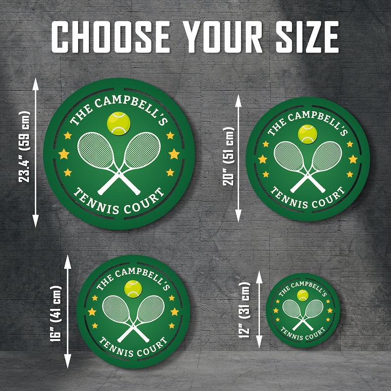 Custom Tennis Sign, Tennis Neon Sign, Tennis Name Led Sign,tennis Court ...