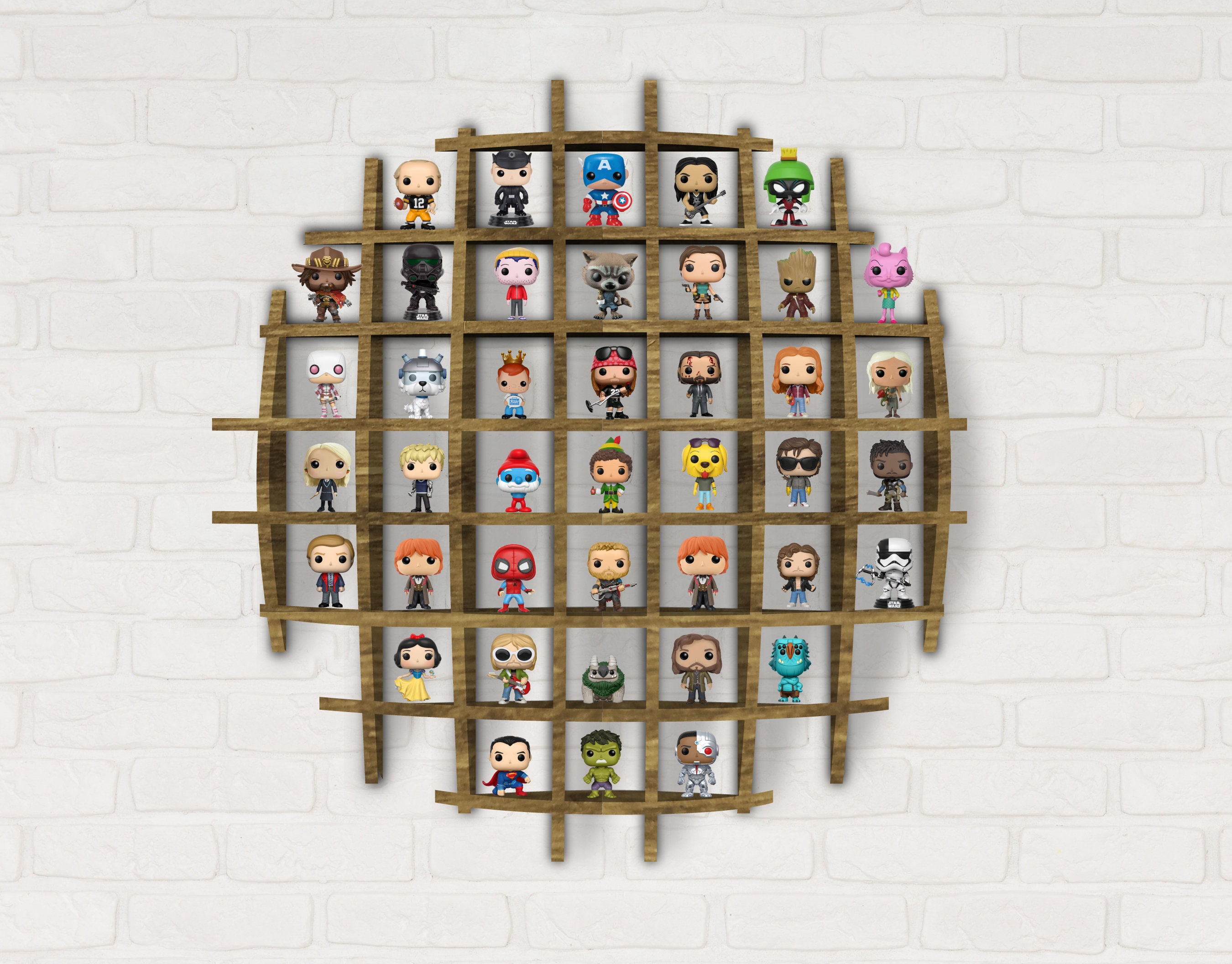 Figure Wall Shelf Figure Wall Display Shelf Floating Figure - Etsy ...