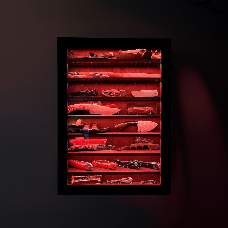 Knife Display Case - Etsy