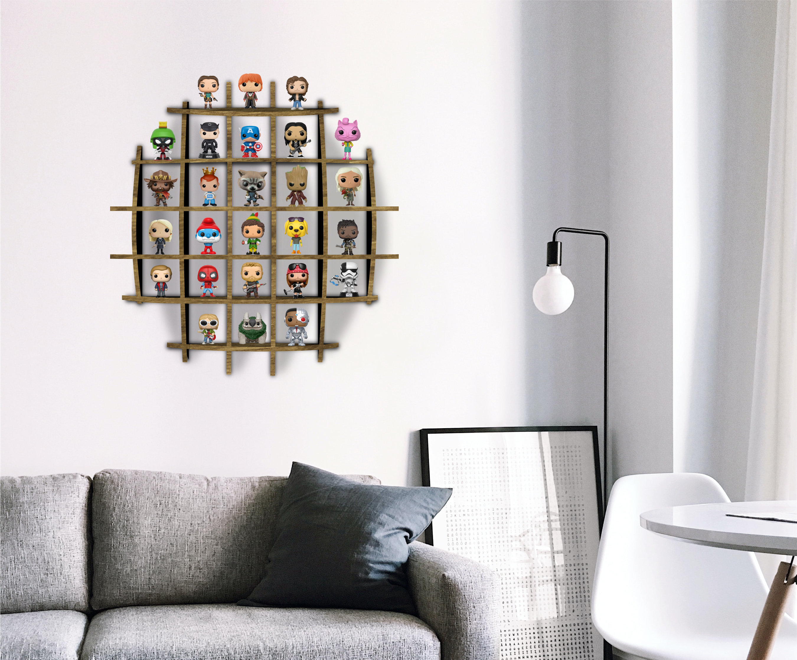 Figure Wall Shelf Figure Wall Display Shelf Floating Figure - Etsy