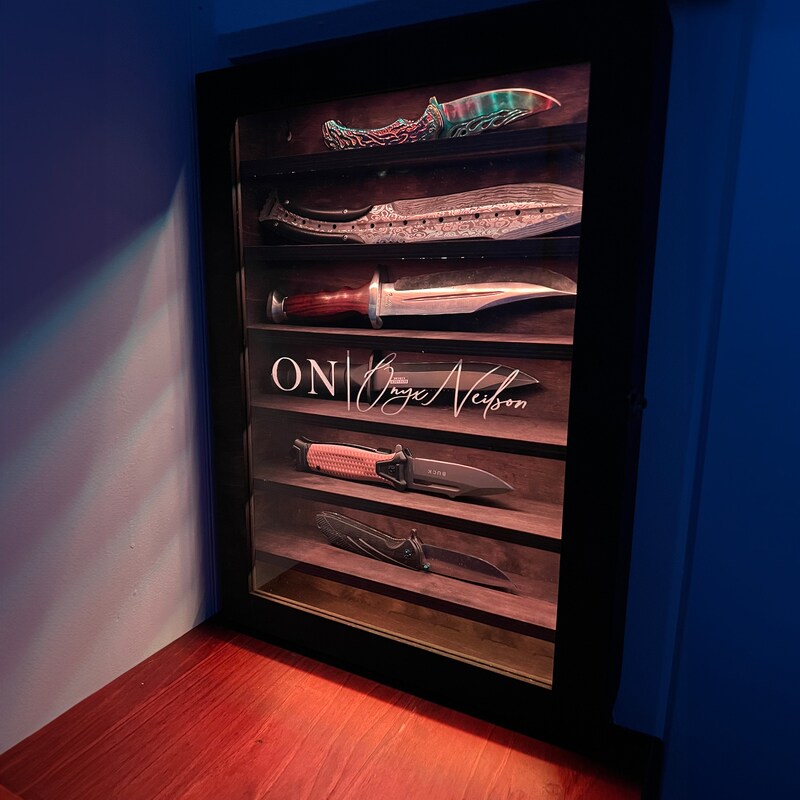 Knife Display Stand - Etsy