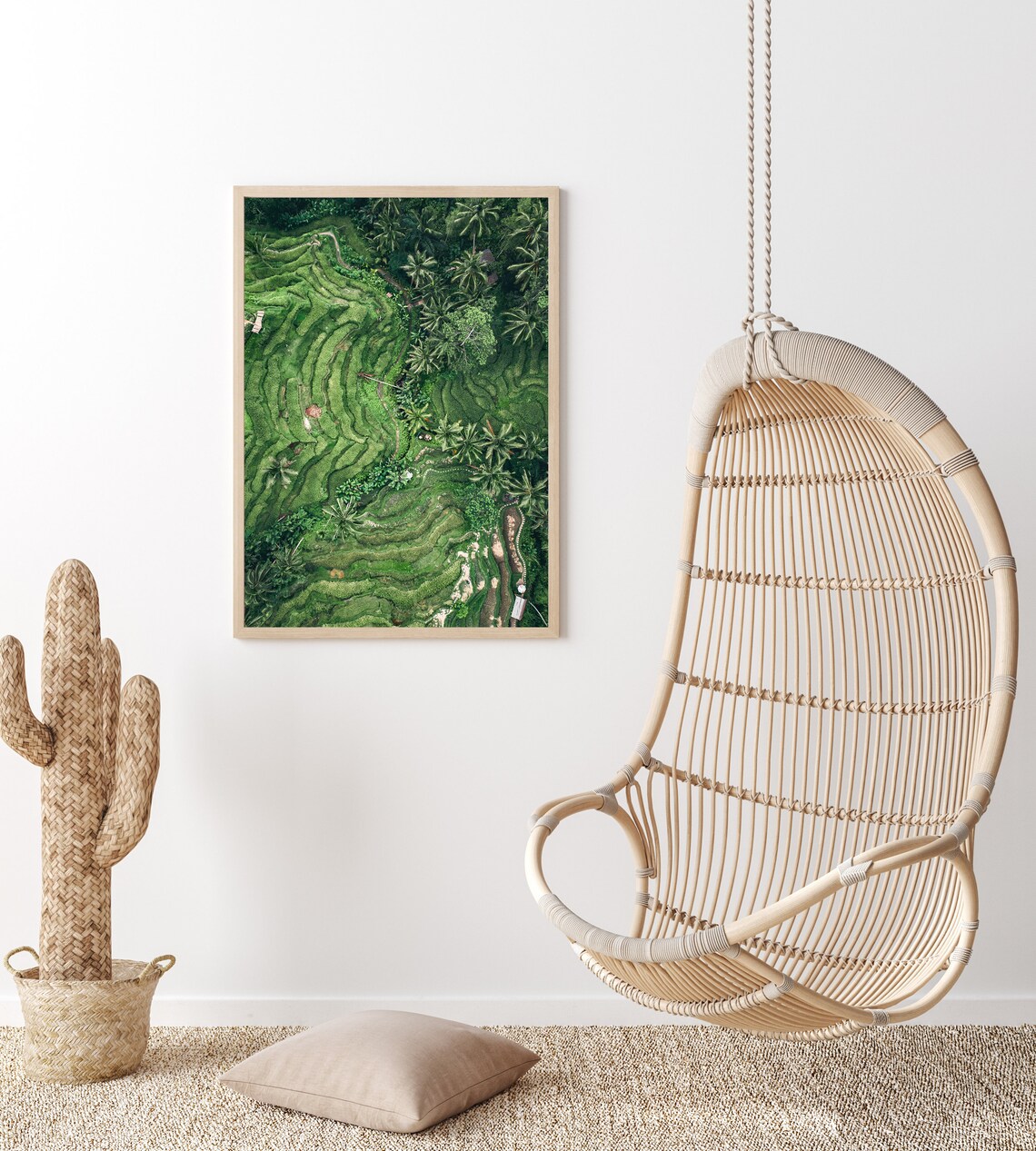 Bali Jungle Poster Tegalalang Rice Terrace Poster Rice - Etsy