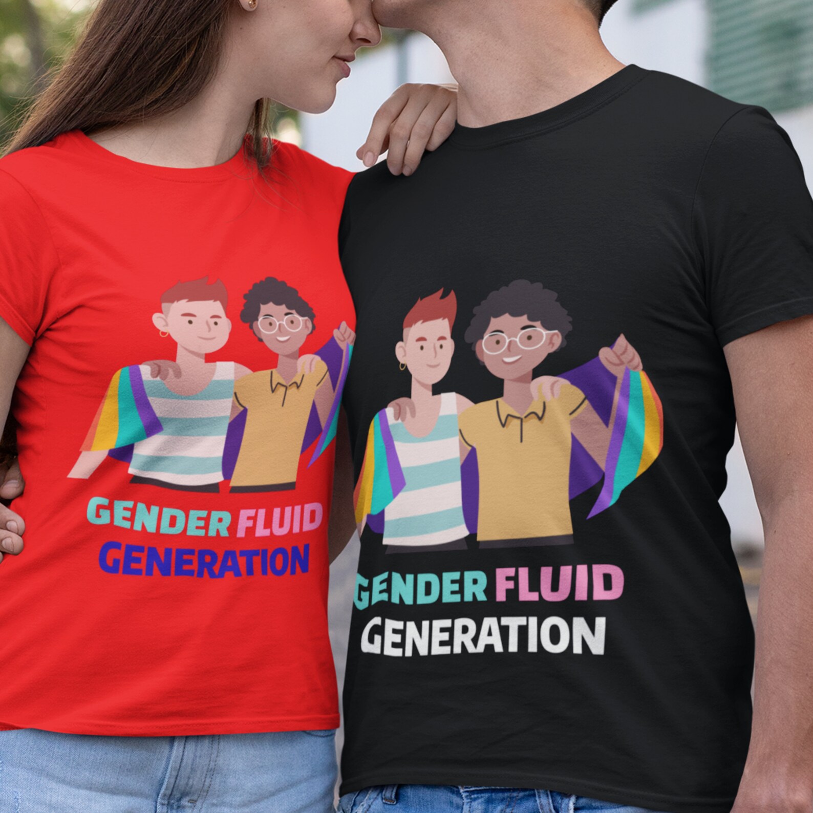 GENDER FLUID T-shirt/pride T-shirt - Etsy