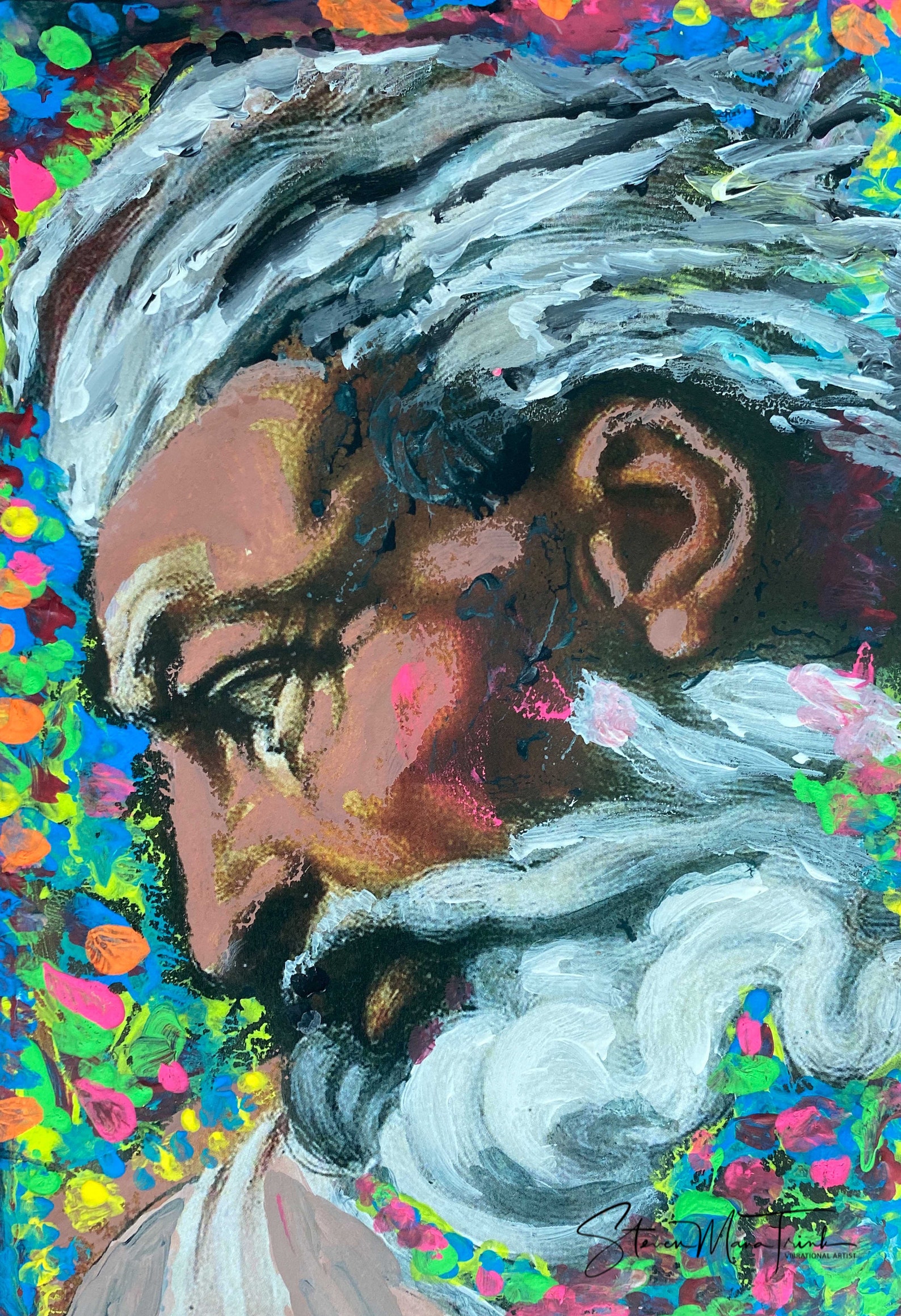 ONENESS: Original, Abstract, Wall Art, Watercolor, Giclée, Print ...