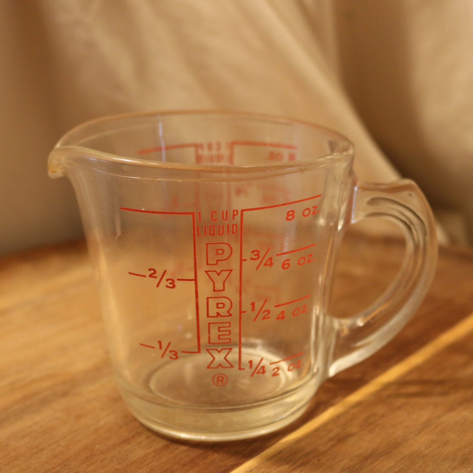 Vintage Antique 1950s-1960s PYREX Measuring Cup, 1 Cup, Excellent ...