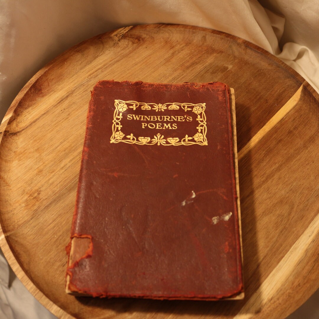 RARE Swinburne's Poems 1886, Book Collector, Antique 1800s Book - Etsy
