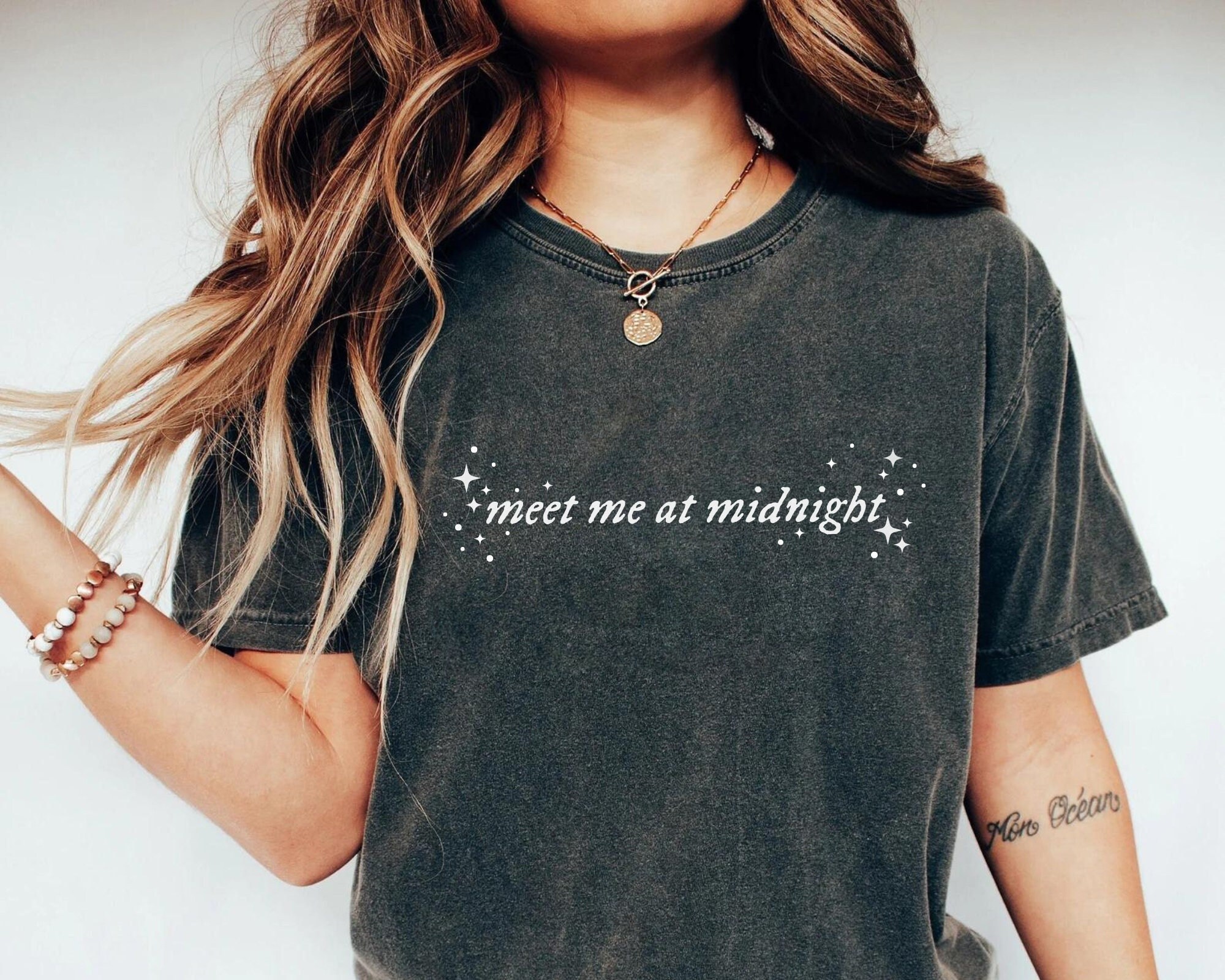 Meet Me at Midnight Comfort Colors Tshirt, Antihero Midnight Shirt ...
