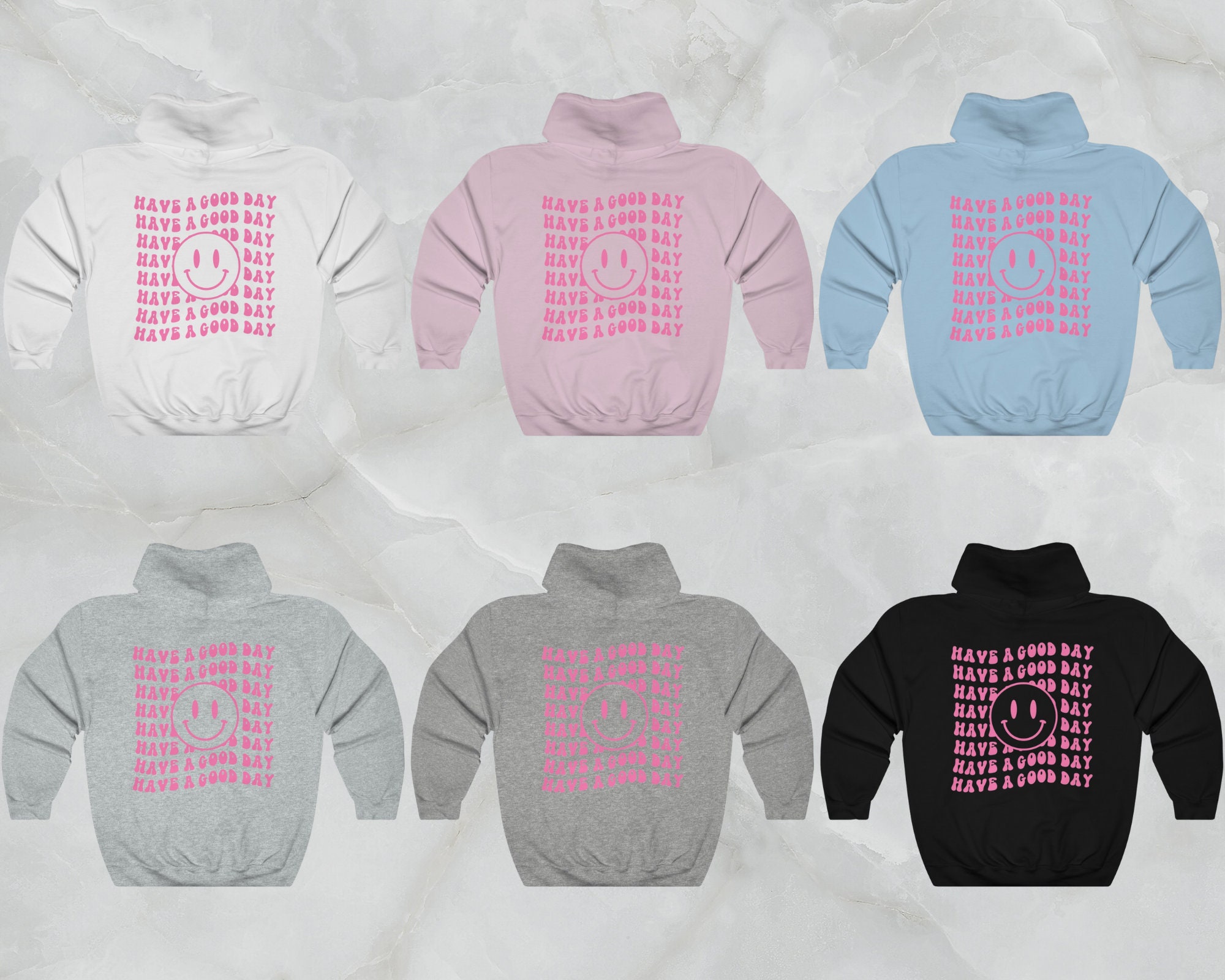 Have A Good Day Hoodie | Oversized Retro Preppy Groovy Y2k Have A Good Day Hoodie | Oversized Retro Preppy Groovy Y2k