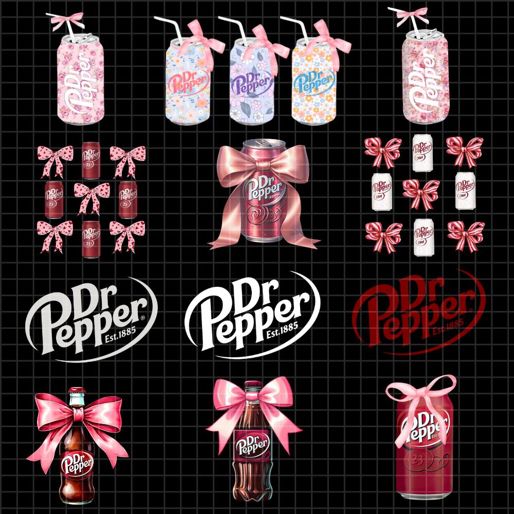 Trendy Dr Pepper PNG Digital Download Perfect Gift for Dr Pepper Fans ...