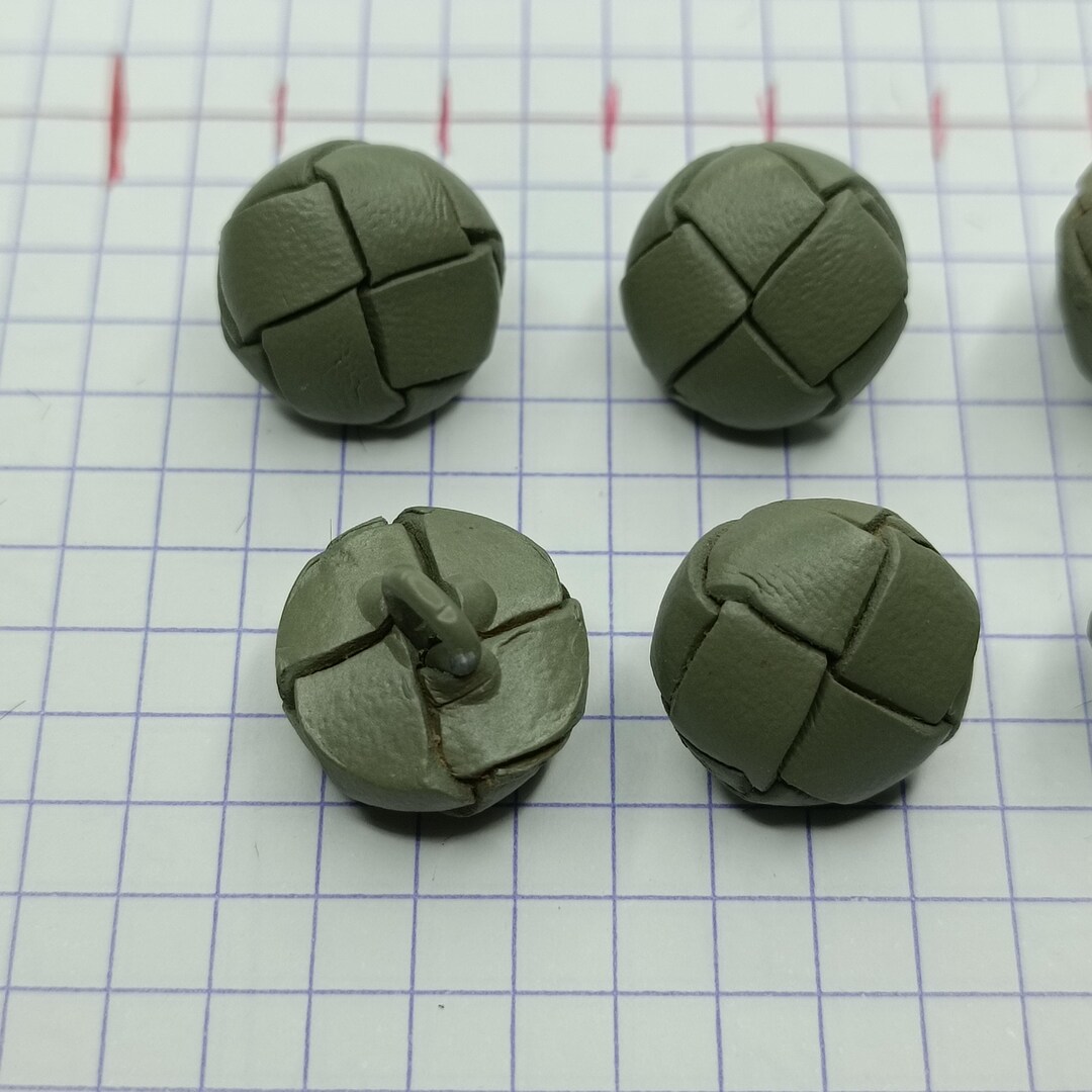 Leather Cross Buttons - Etsy