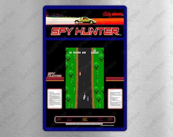 Arcade Marquee Spy Hunter - Etsy