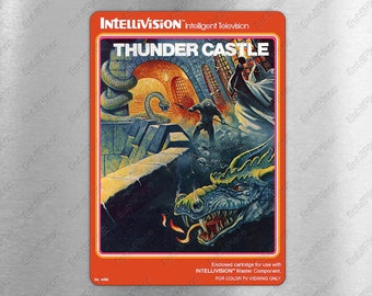 Intellivision Thunder Castle - Etsy