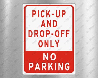 Drop off Metal Sign - Etsy