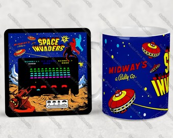 Space Invaders Marquee - Etsy