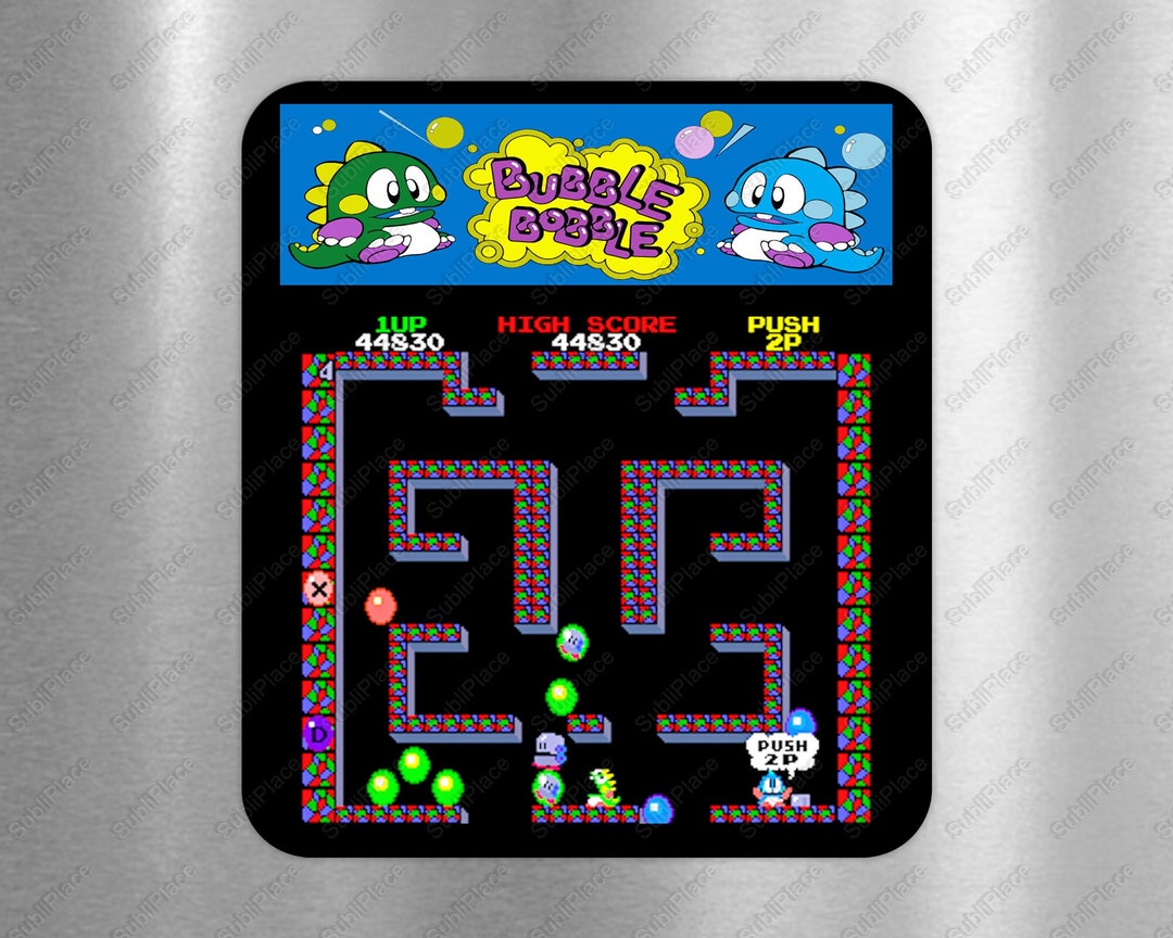 Bubble Bobble Arcade Game Large Fridge Magnet - Etsy