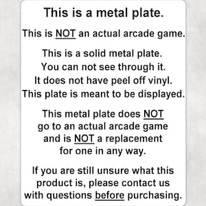 Gauntlet Arcade Game 2720 Screenshot Image on a 8"x10" Metal Plate ...