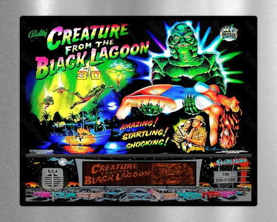 Funhouse Pinball Backglass