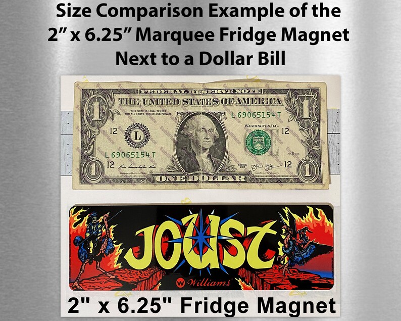 Tempest Arcade Game Marquee Fridge Magnet 2 X 6.25 - Etsy