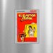Elevator Action Atari 2600 Box Cover Video Game Image on a Fridge ...