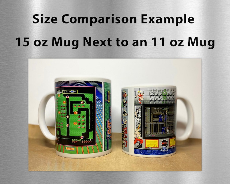 Centipede Arcade Game 15 Oz Coffee Mug - Has Bezel With Screenshot on ...