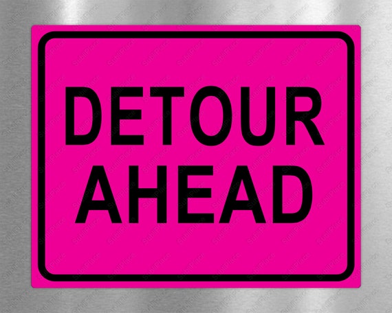 Detour Road Sign