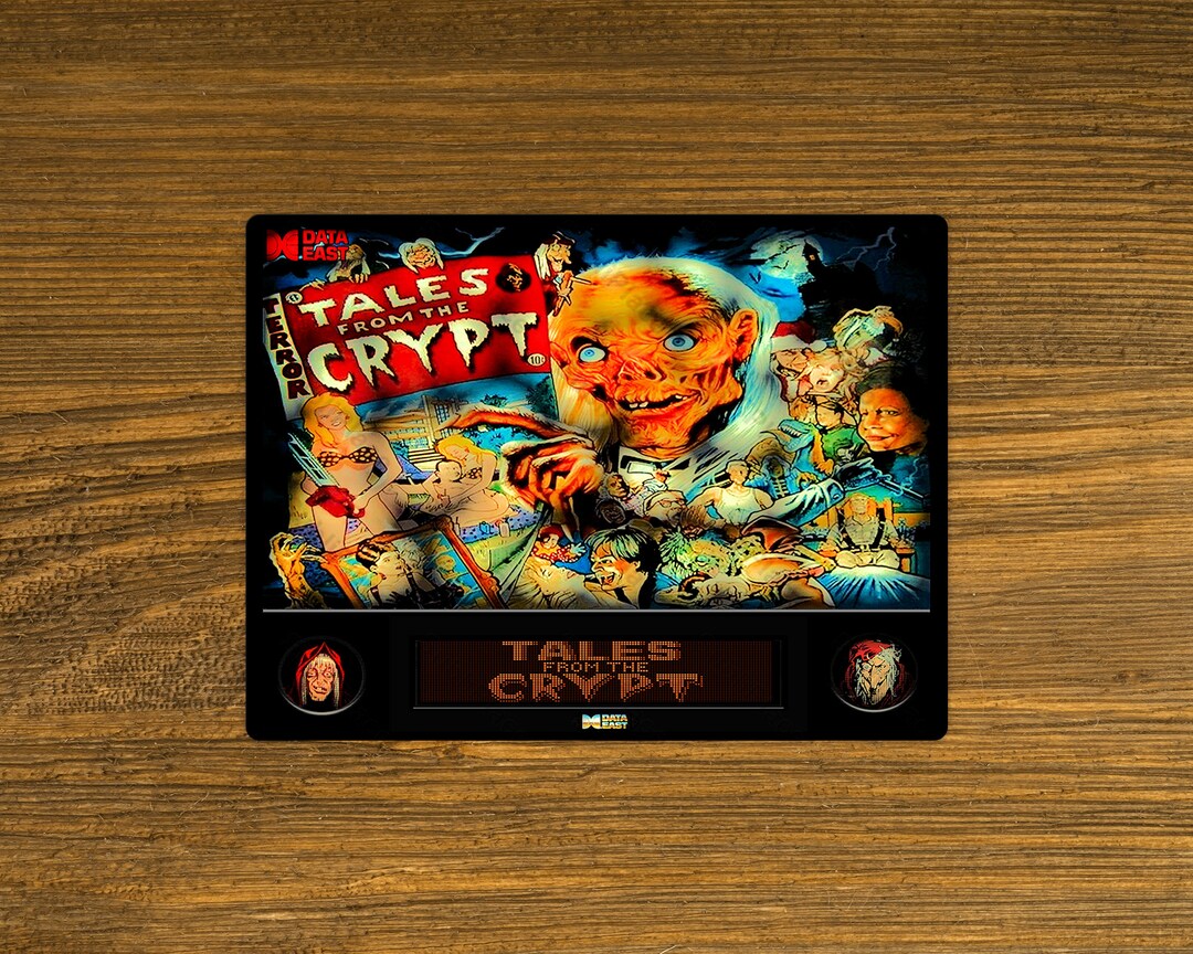 Tales From the Crypt Pinball Backglass Image Arcade Game Fridge Magnet ...