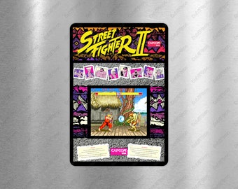 Street Fighter 2 Marquee - Etsy