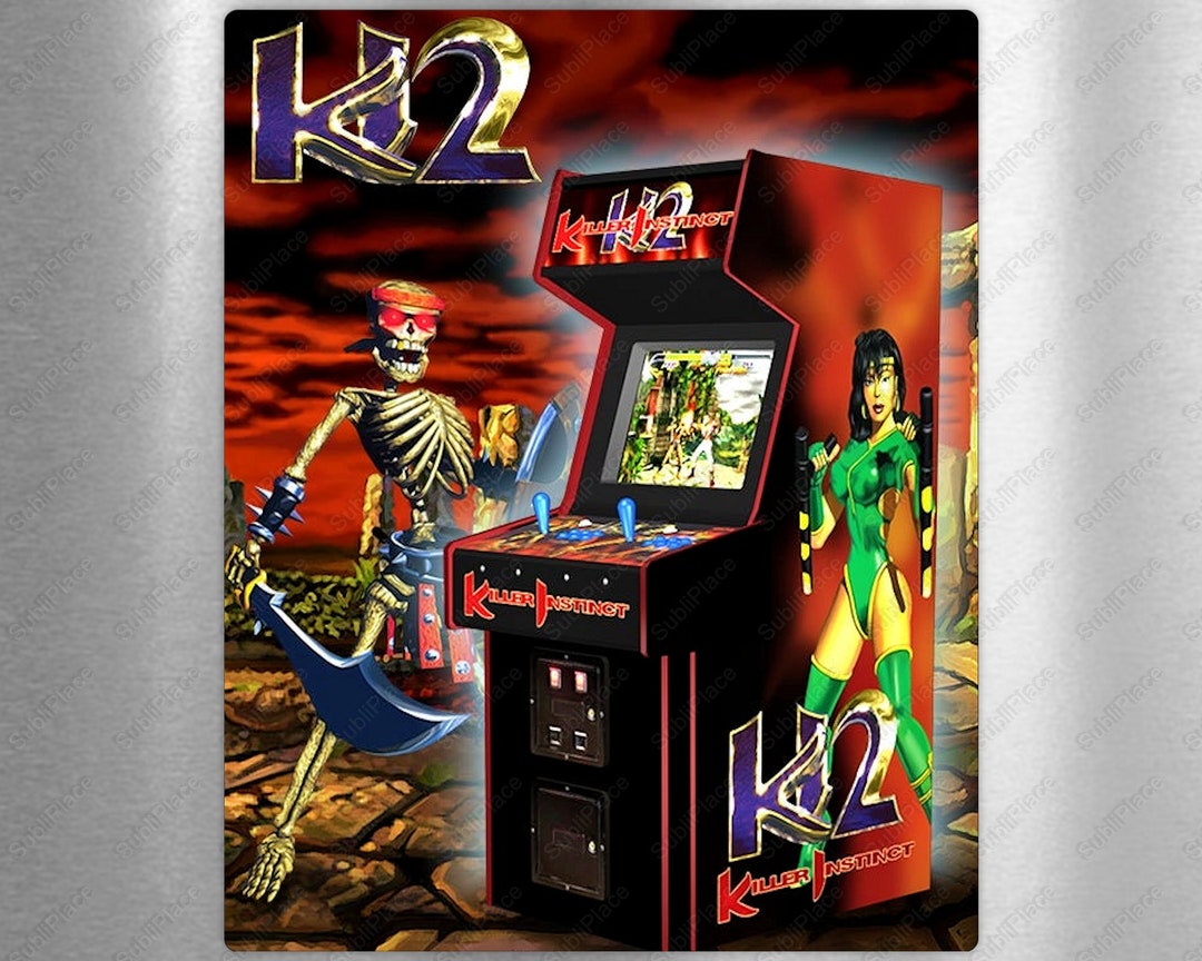 Killer Instinct 2 Arcade Game Flyer Promo Art 8x10 - Etsy
